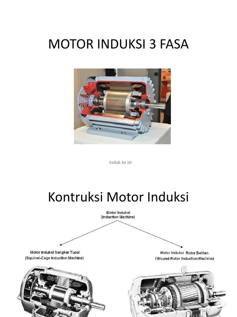 11-Motor Induksi 3 Fasa | PDF | Sains & Matematika