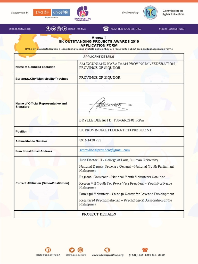 AHDP and U4U Facilitators Training Annex 1 | PDF