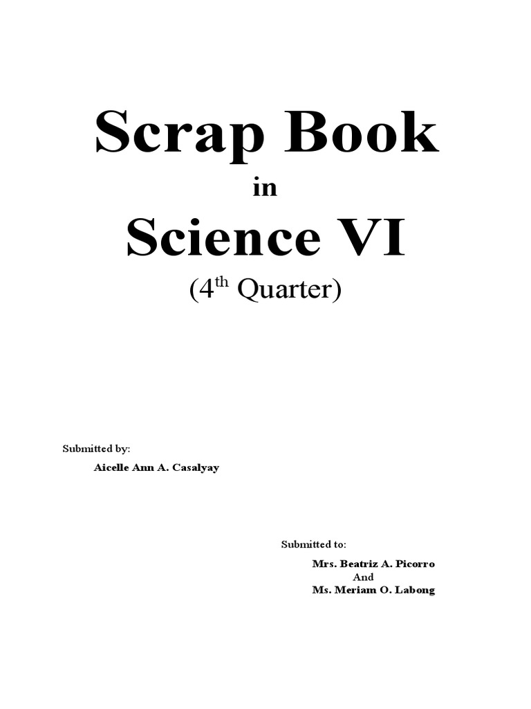 Scrap Book in Science | PDF | Volcano | Earthquakes