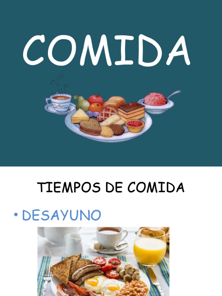 La Comida | PDF | Tortita | Comida regional y étnica