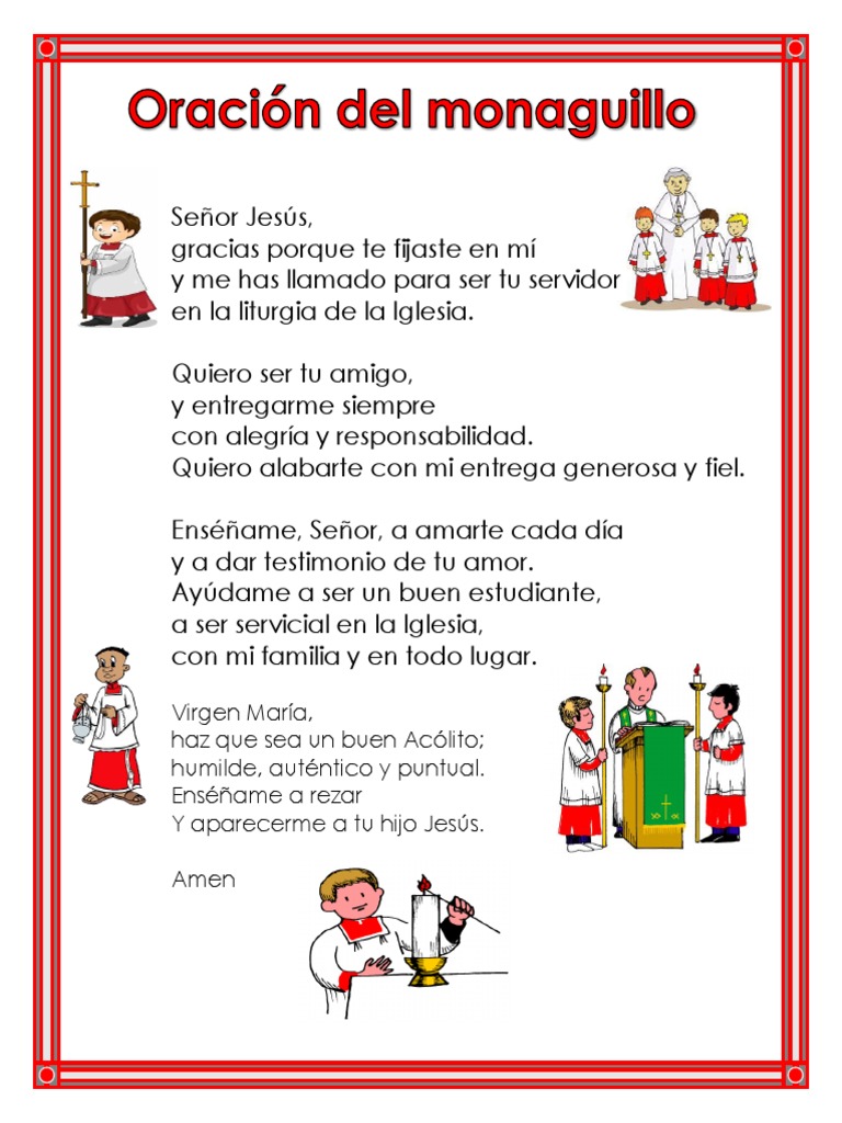 Oracion Del Monaguillo | PDF
