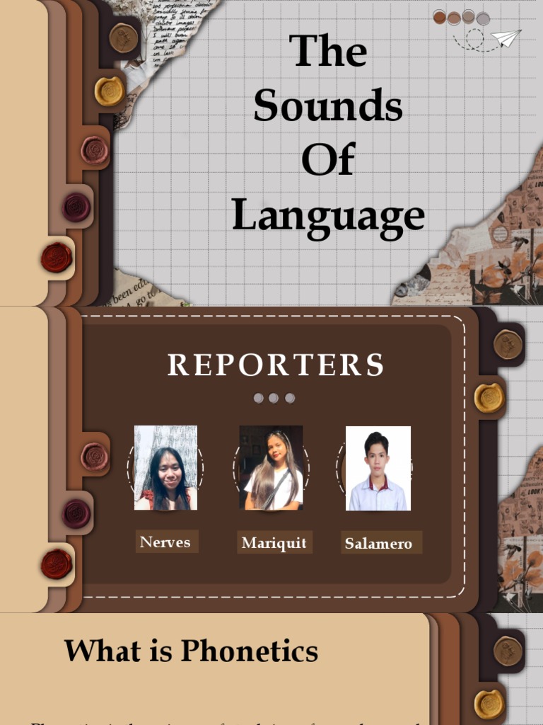 The Sounds of Language | PDF | Phonetics | Sound