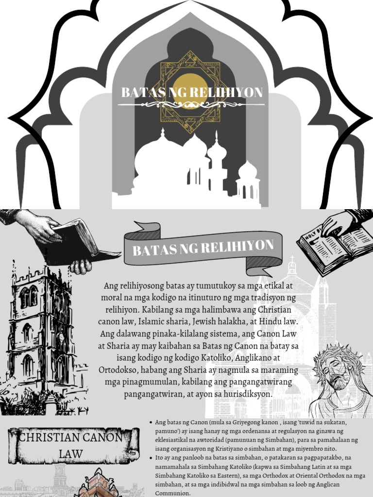 Batas NG Relihiyon | PDF