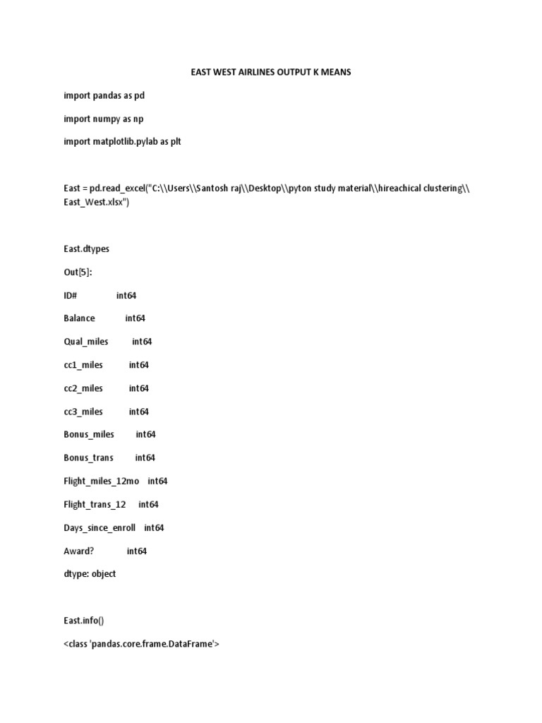 Outlier Detection in Airline Data | PDF | Outlier | Frequent Flyer Program