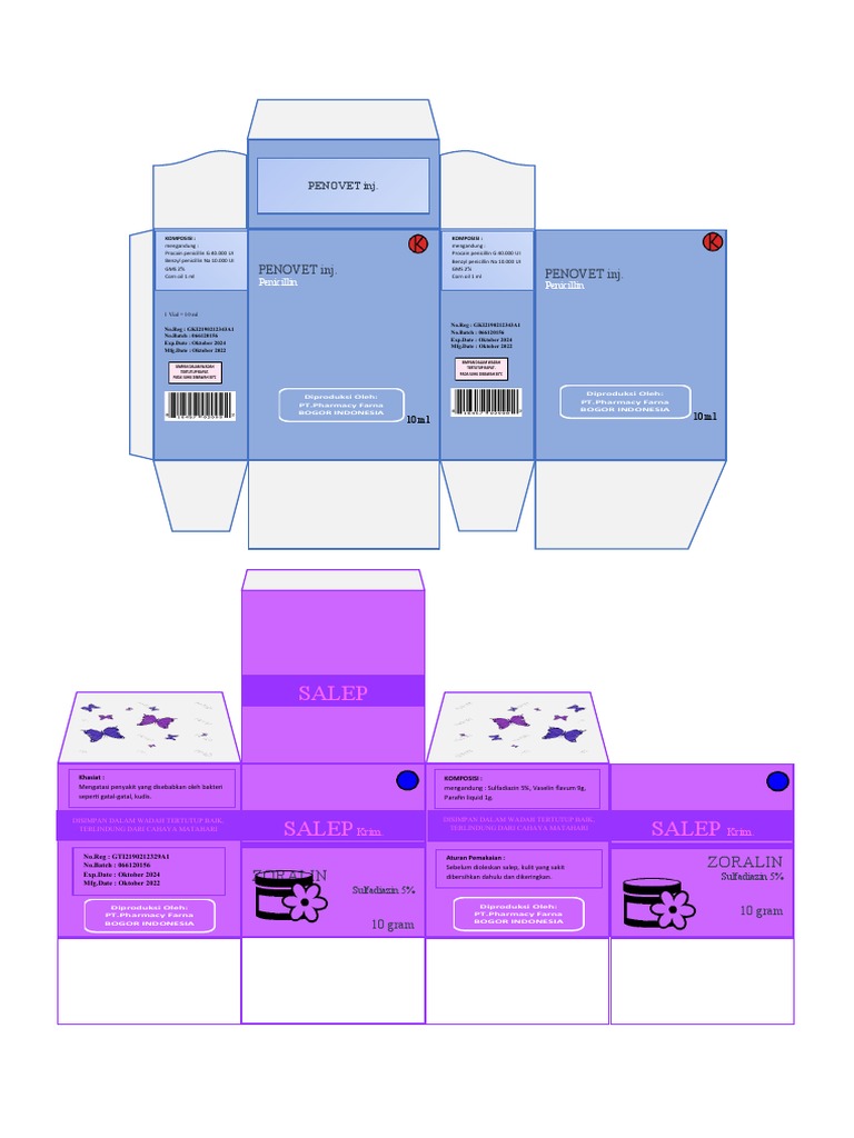 Penjelasan komposisi dan cara kerja obat injeksi Penicillin | PDF