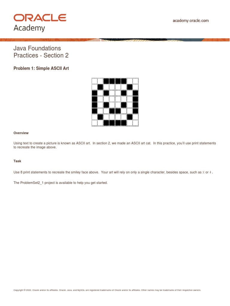 JFo 2 Practice | PDF | Trademark | Java (Programming Language) JFo 2 Practice | PDF | Trademark | Java (Programming Language)