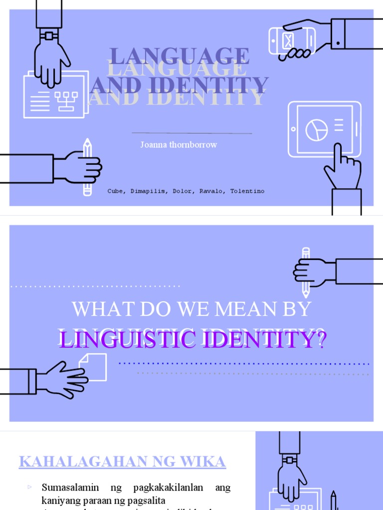 Language and Identity | PDF Language and Identity | PDF