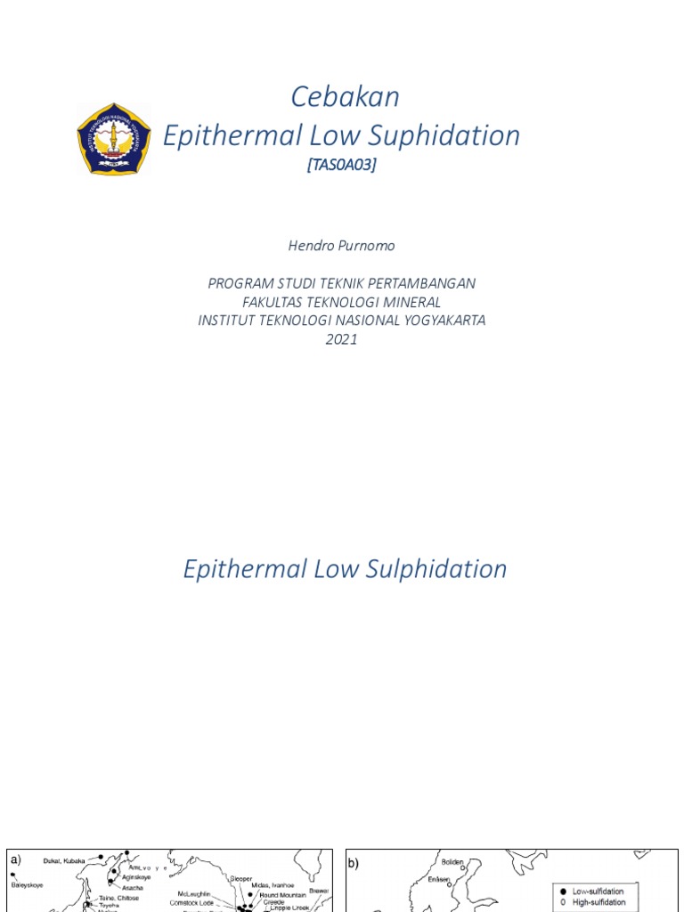 Epithermal Low Sulphidation | PDF