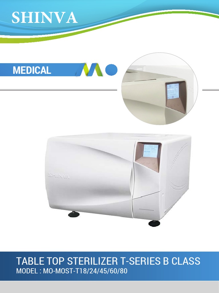 Shinva 80L | PDF | Sterilization (Microbiology) | Door