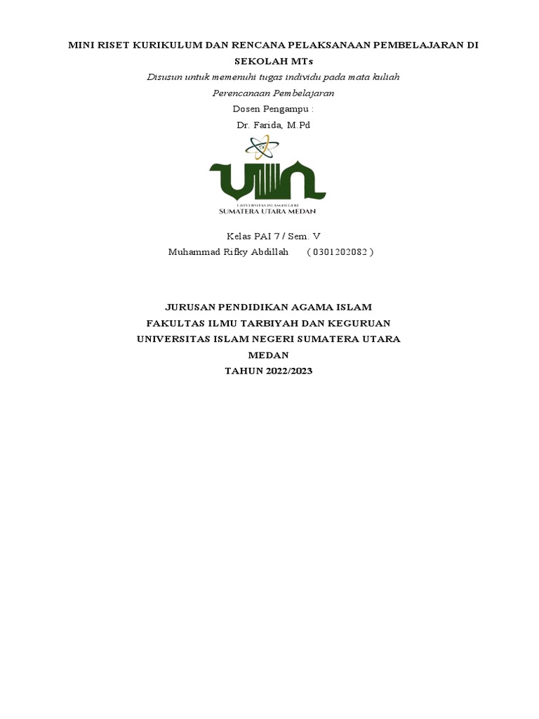 Tugas Mini Riset Rifky Abdillah | PDF