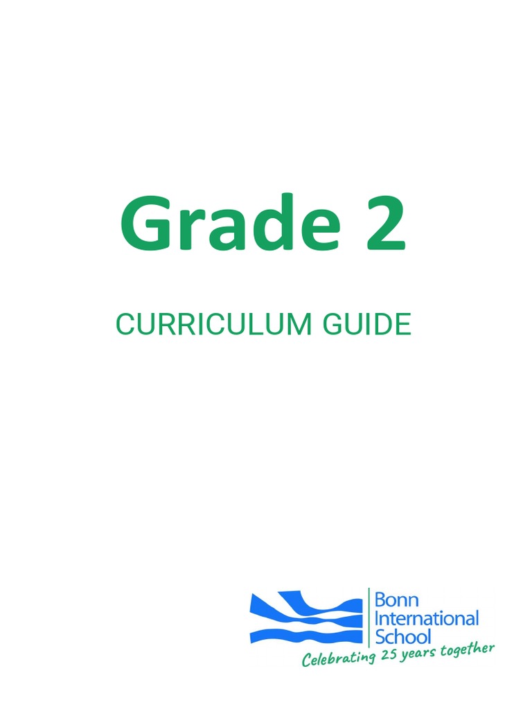 Grade 2 Curriculum Guide | PDF | Learning | Curriculum