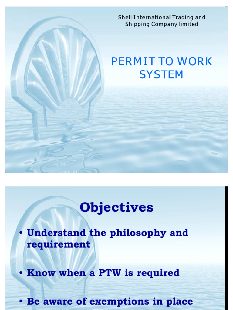 Permit to Work System on Ships | PDF | Ships | Nature