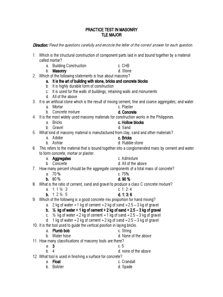 Masonry Pdf Concrete Masonry