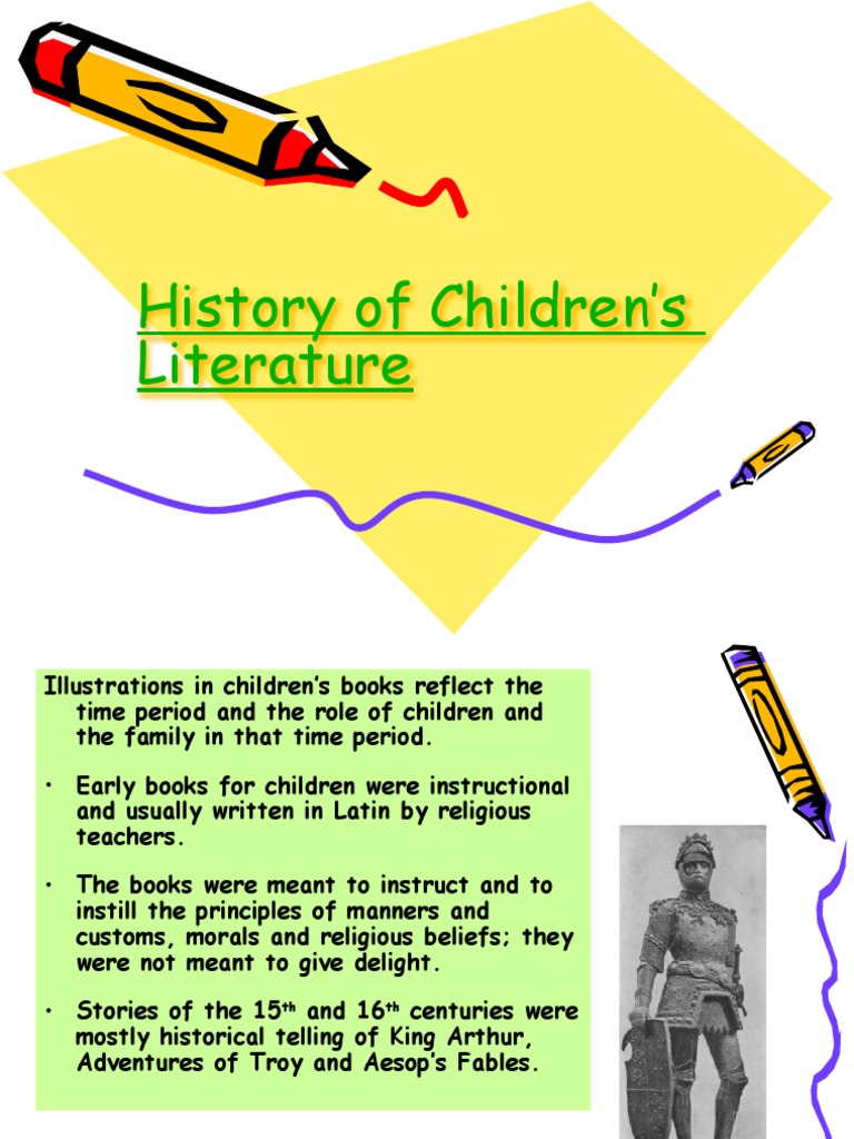 History of Children's Literature | PDF | Children's Literature ...