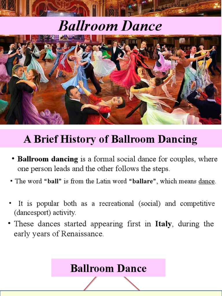 Ballroom P.E | Download Free PDF | Ballroom Dance | Dances