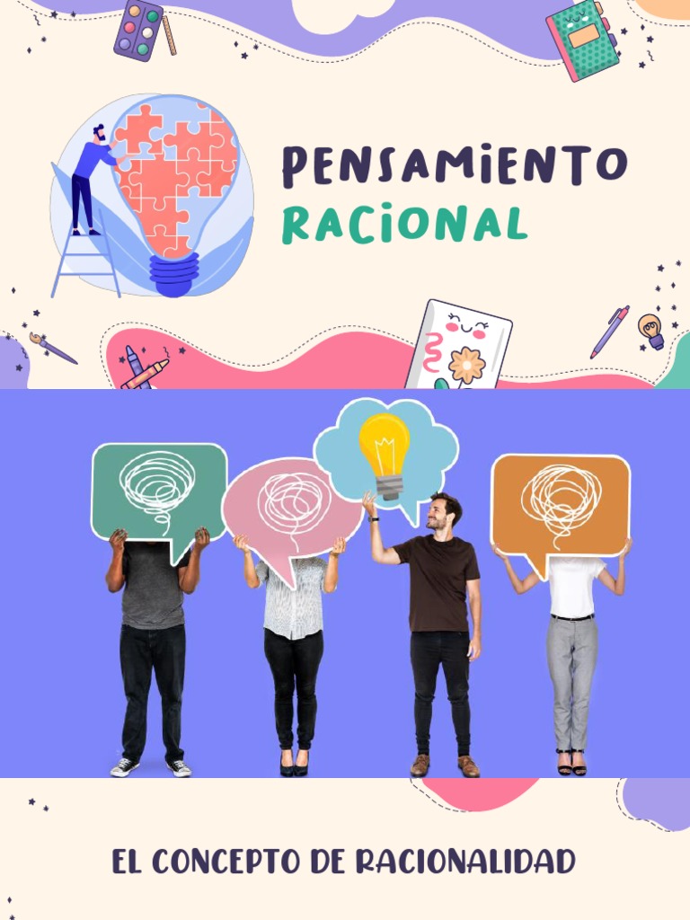 Pensamiento Racional-1 | PDF | René Descartes | Pensamiento