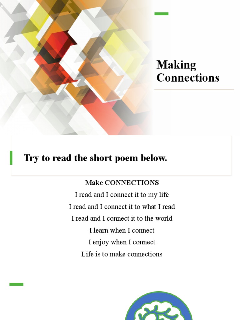 Making Connections | PDF | Cognitive Science | Communication