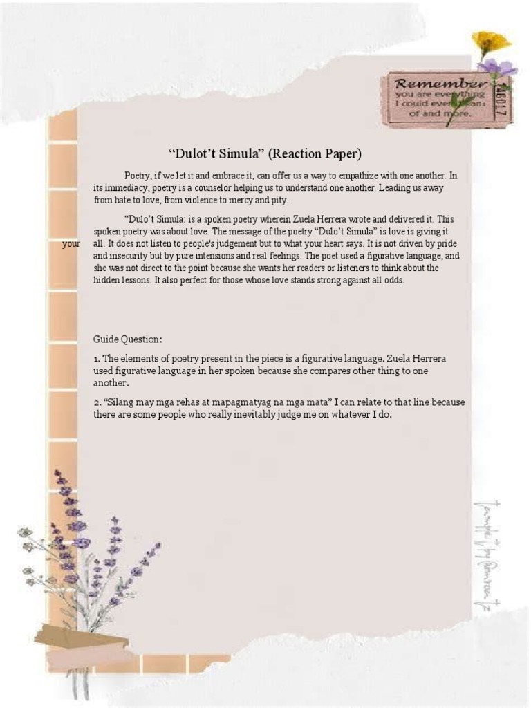 Magcawas (Dulo't Simula) | PDF