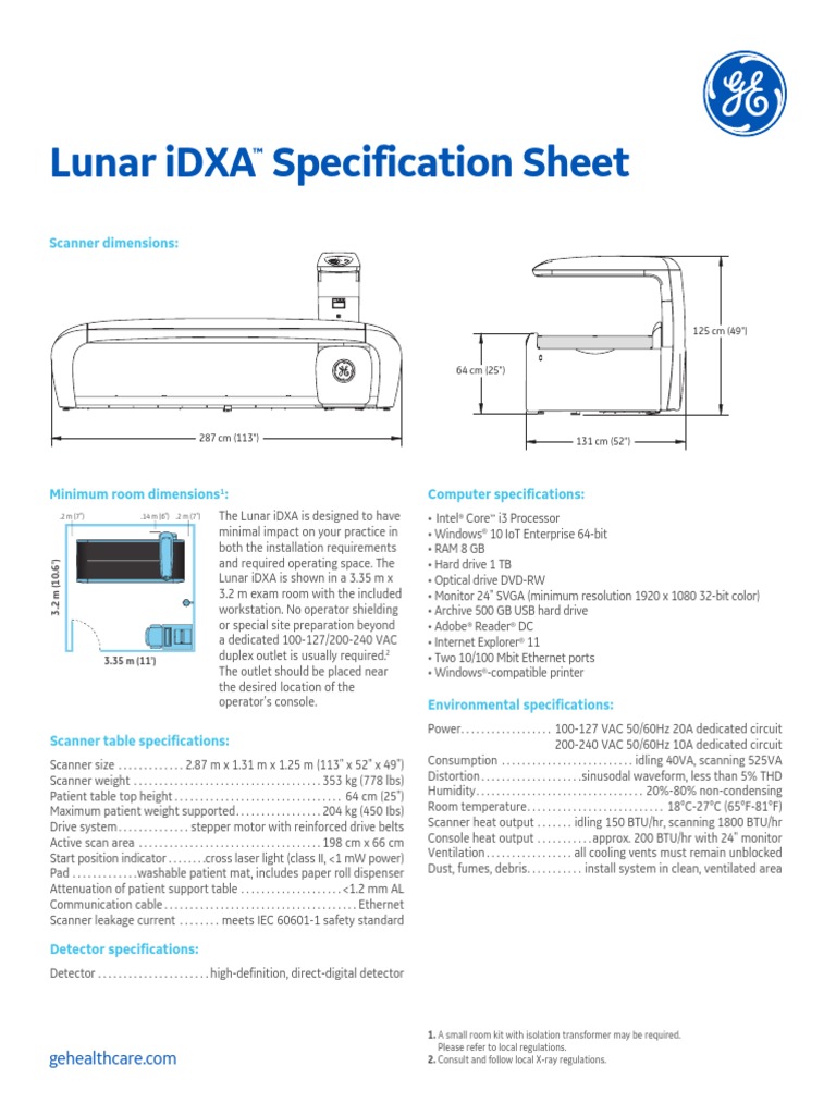 iDXA_Datenblatt | PDF | Computer Hardware | Computer Engineering