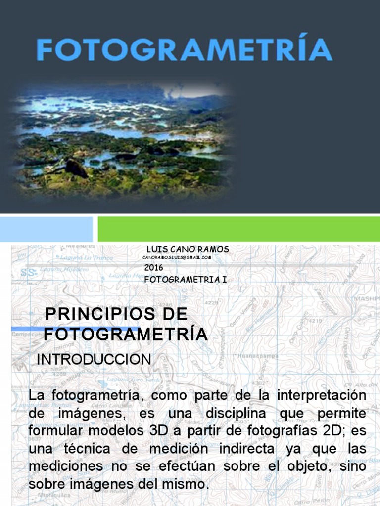 Fotogrametria 160526044410 | PDF | Cámara | Óptica