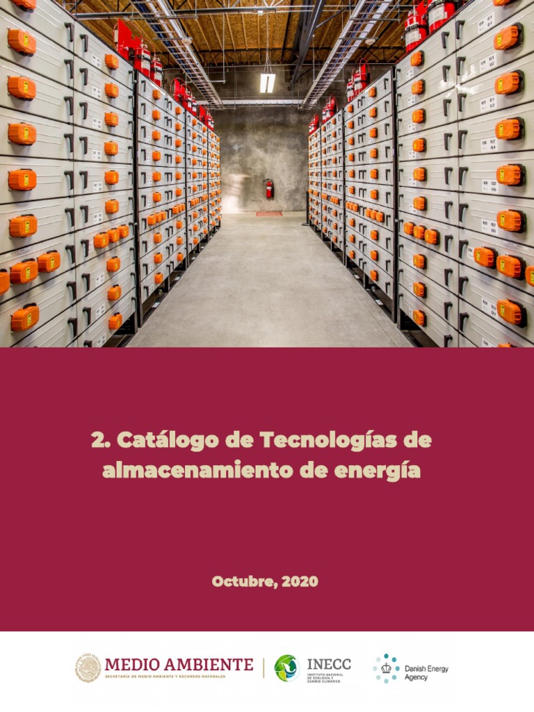 11 INFORME D2 Catalogo de Tecnologias Almacenamiento Energia ESPANOL CGMCC | PDF | Uso eficiente ...