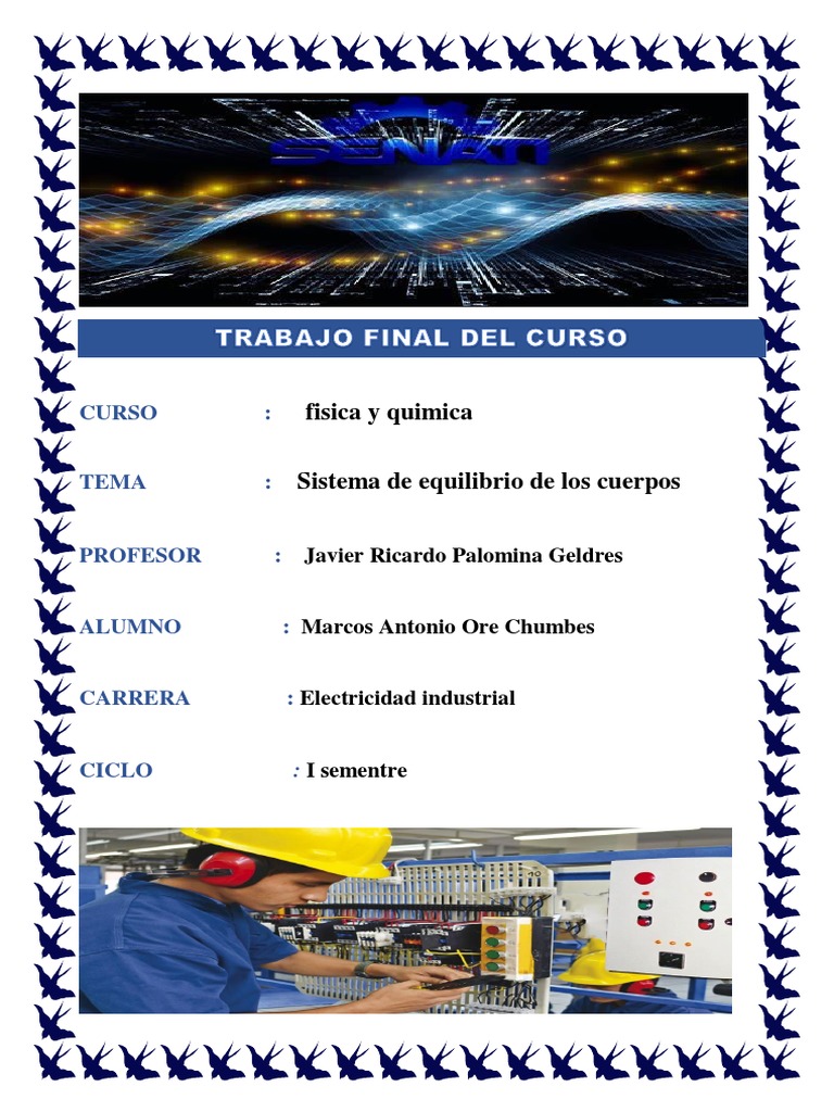 Trabajo Final Del Curso | PDF | Fuerza | Velocidad