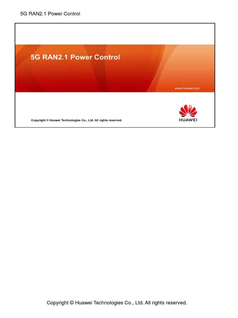 5g Ran2.1 Power Control Issue1 | PDF | Channel Access Method | Radio