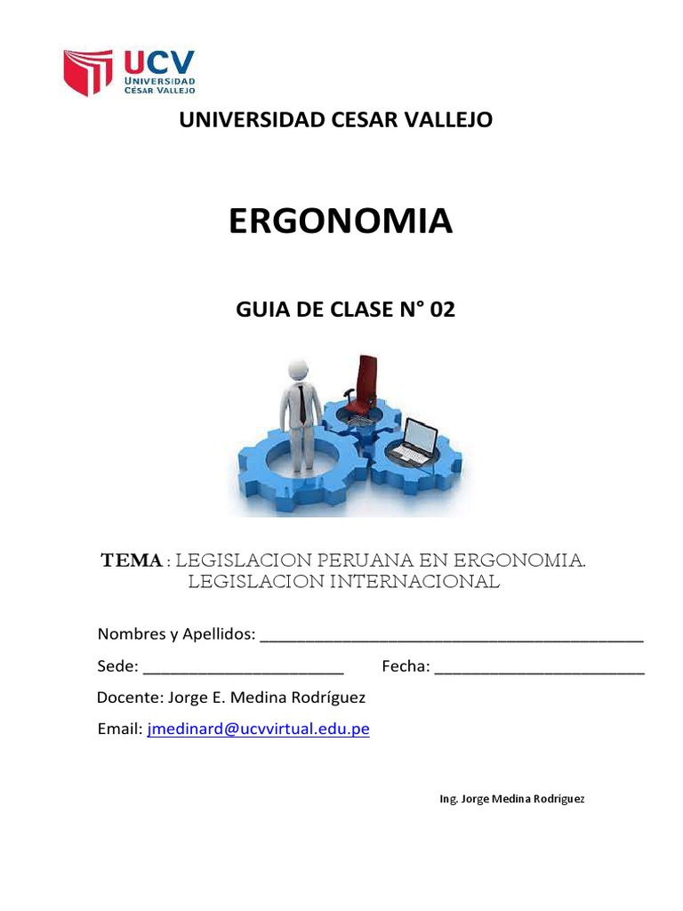 Guia de Clase 2 | PDF | Factores humanos y ergonomía