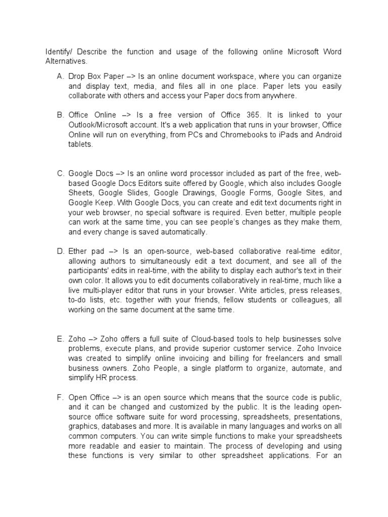 Activity 2 | PDF | Microsoft Office | Computer Engineering