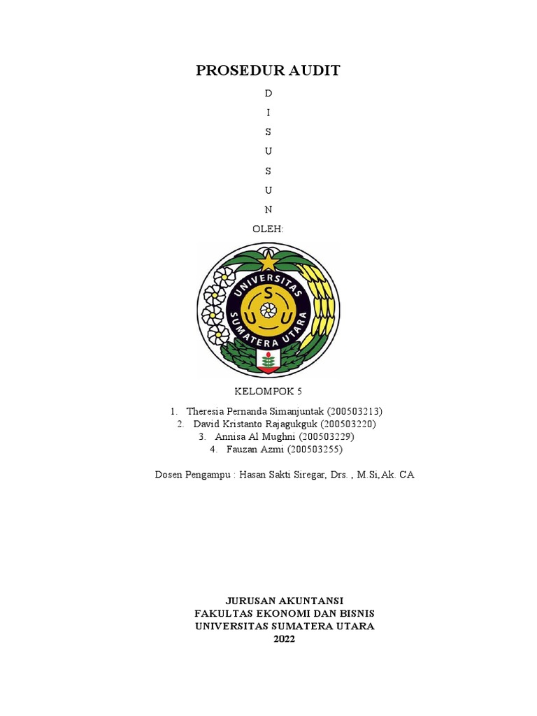 Prosedur Audit | PDF | Bisnis | Pengelolaan Keuangan & Uang