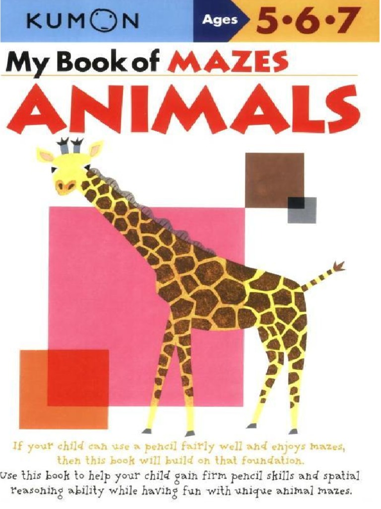 567 - My Book of Mazes - Animals | PDF