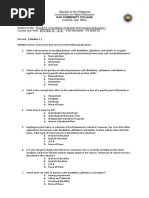 Midterm Exam | PDF | Inclusion (Education) | Special Education