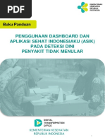 Panduan Penggunaan Aplikasi Sehat Indonesiaku ASIK - Deteksi Dini PTM - Kader | PDF