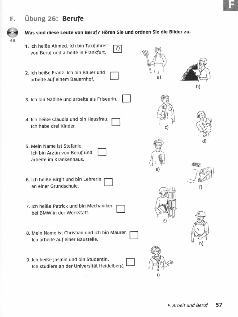 A1 - Berufe | PDF