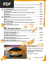 Carta The Fitzgerald | PDF | Tarta de queso | Helado