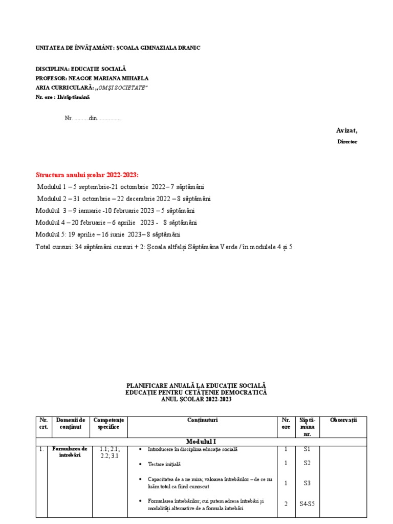 Ed Sociala A - 5-A NEAGOE | PDF