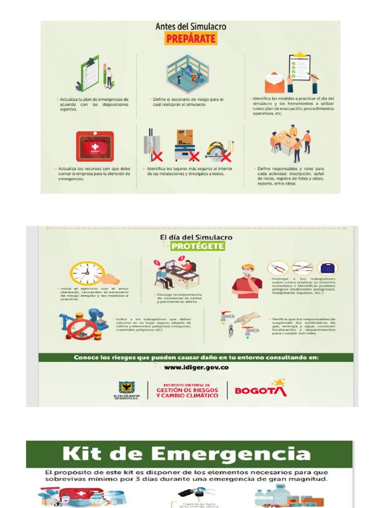 Preparación Simulacro | PDF