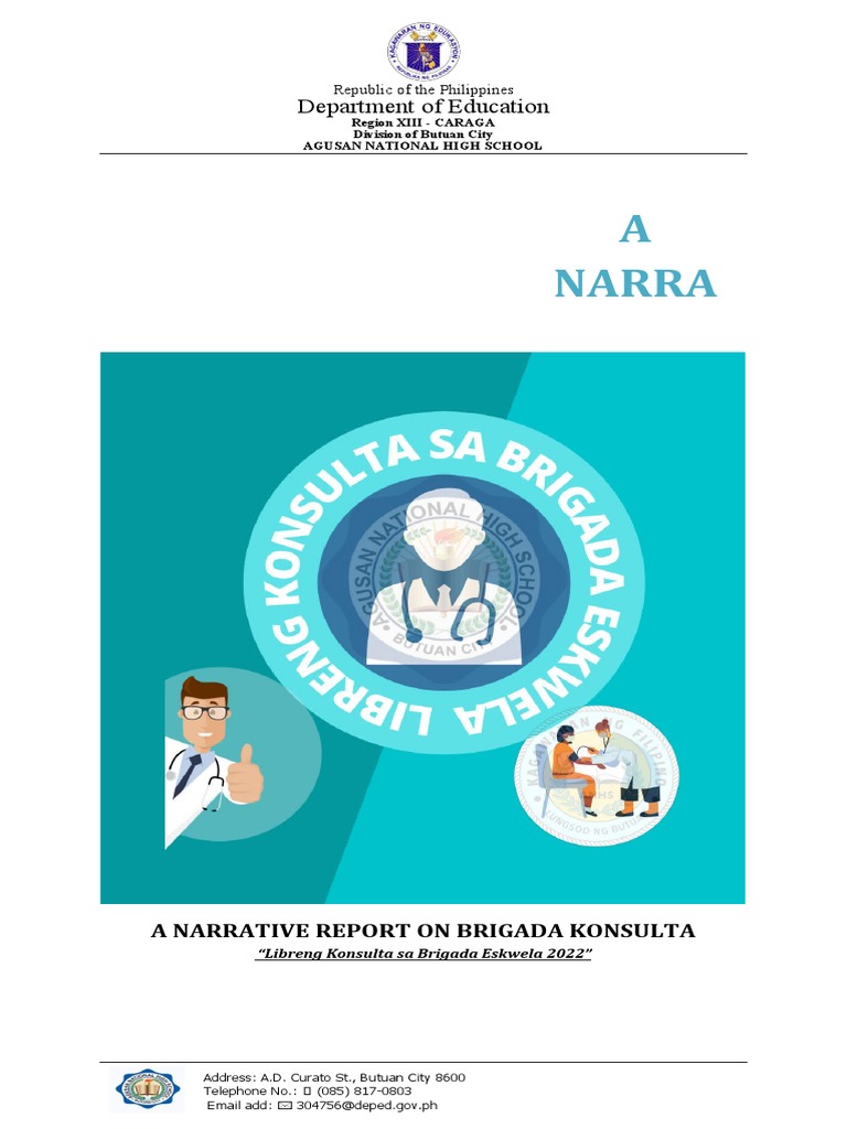Brigada Konsulta Narrative Report | PDF | Self-Improvement