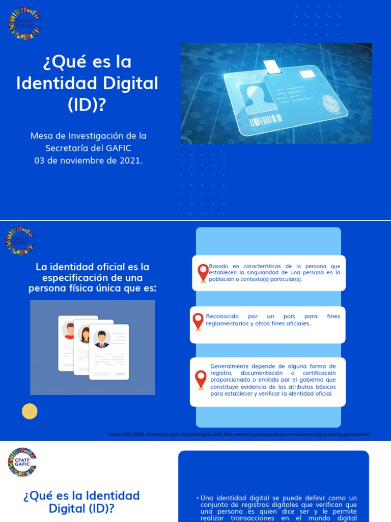 ¿Qué Es La Identidad Digital (ID) | PDF | Autenticación | Biometría