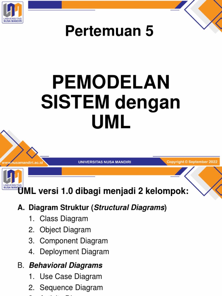 Contoh Diagram Object dalam UML | PDF
