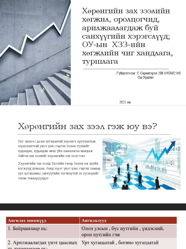 Хөрөнгийн зах зээл Семинар Pdf
