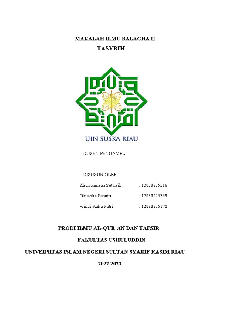 Makalah Balaghah | PDF