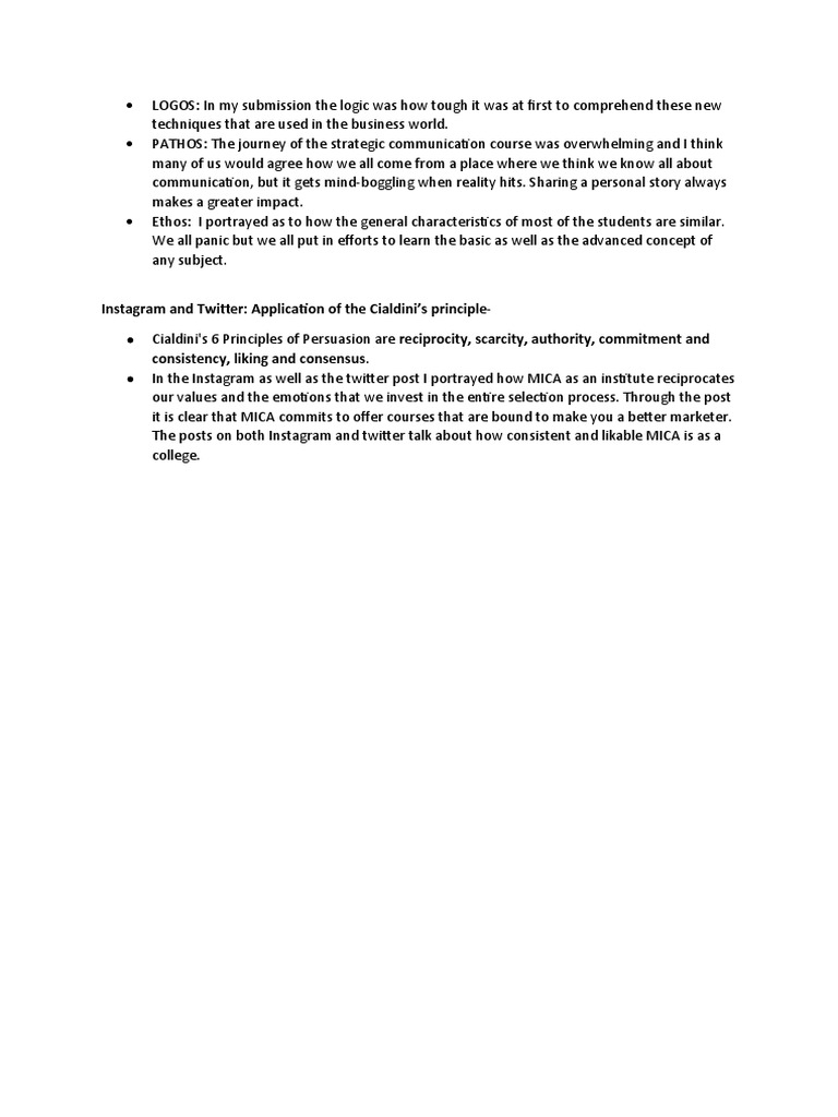 Analysis of Reflection Journal | PDF