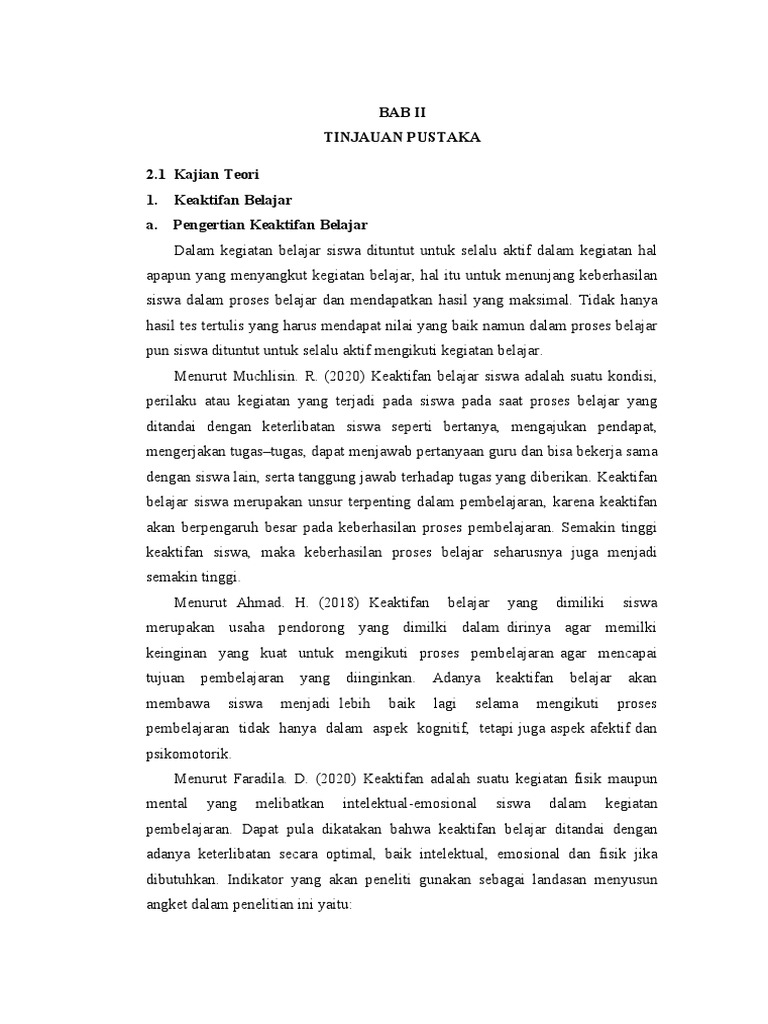 BAB II 1 (Autosaved) - REVISI | PDF