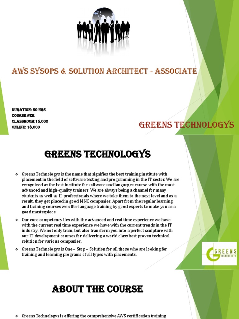 Aws Syllabus 2020 Pdf Cloud Computing Amazon Web Services 