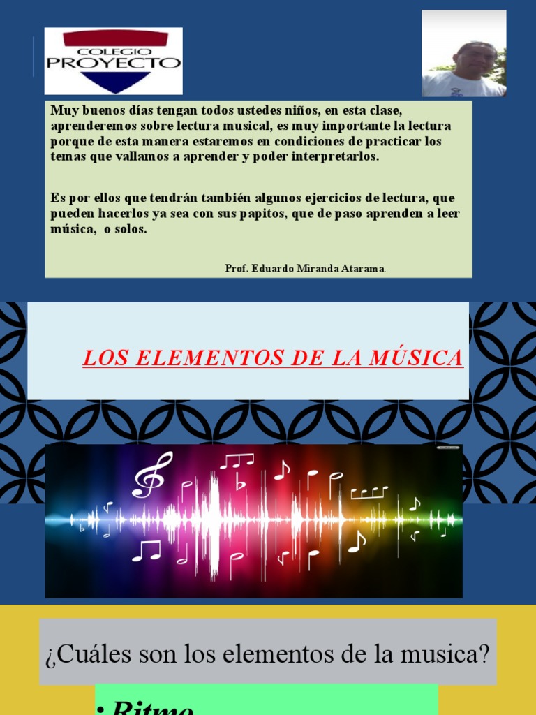 Los Elementos de La Música. | PDF | Ritmo | Bailes