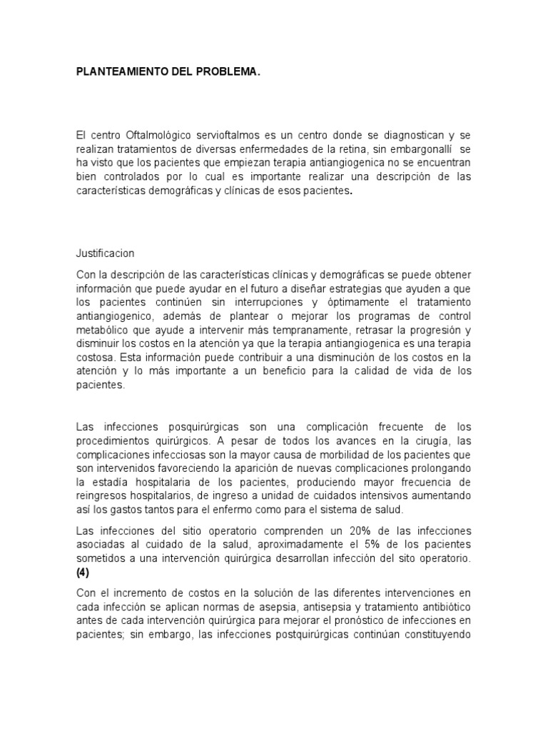 Anteproyecto - 1 | PDF | Hospital | Cirugía