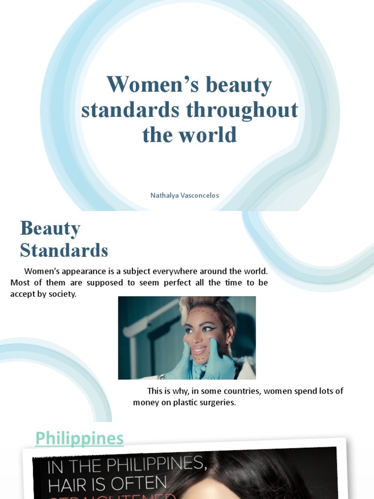 Women's Beauty Standards Throughout The World | PDF