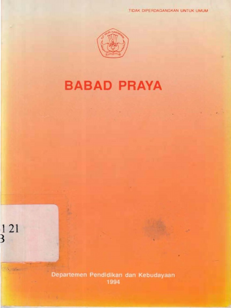 Babad Praya (1994) | PDF