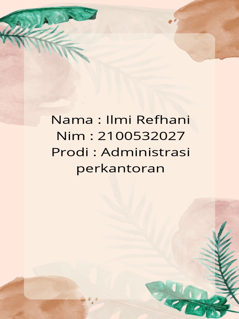 Ilmi Refhani | PDF